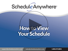 Scheduling Software Videos for Employees | ScheduleAnywhere