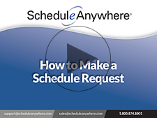 Scheduling Software Videos for Employees | ScheduleAnywhere