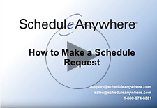 Scheduling Software Videos for Employees | ScheduleAnywhere
