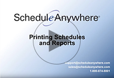 Scheduling Software Videos for Managers | ScheduleAnywhere