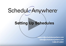 Scheduling Software Videos for Managers | ScheduleAnywhere